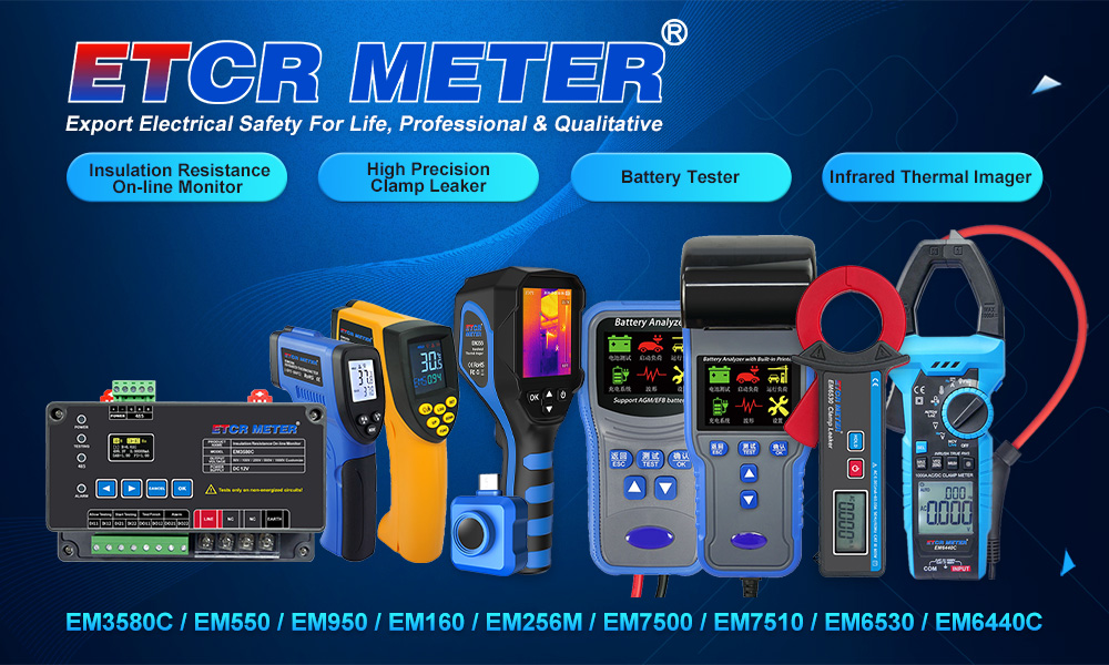 ETCR|Earth Resistance Online Tester|Insulation Resistance Tester|Clamp ...